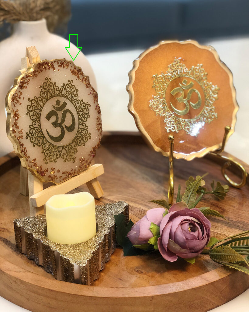 Om Table Mantra Frame 1 - Elegant Arts Online